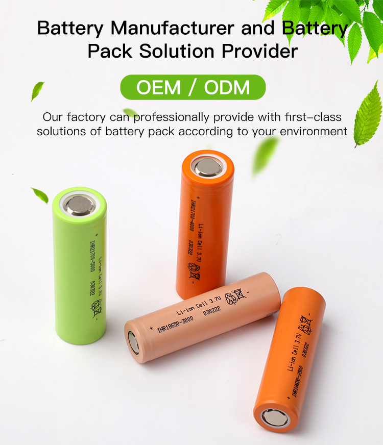 Rechargeable 18650 Li Ion Battery 3.7V 3000mah - Sunpower New Energy